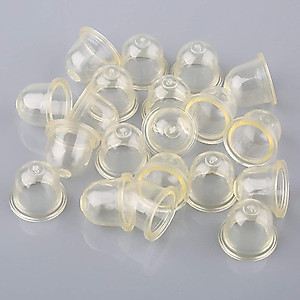 Trolleyshop Replace Homelite Echo Ryobi Zama Poulan Primer Gas Fuel Bulb Pump Bulbs 0057003 0057004 0058001 Echo 12538108660 Hometile A01195A Pack of 20pcs