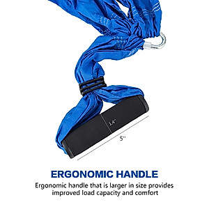 Maxwelly Aerial Yoga Flying Yoga Swing Yoga Hammock Sling Inversion Tool for Gym Home Fitness with Accessories, Red