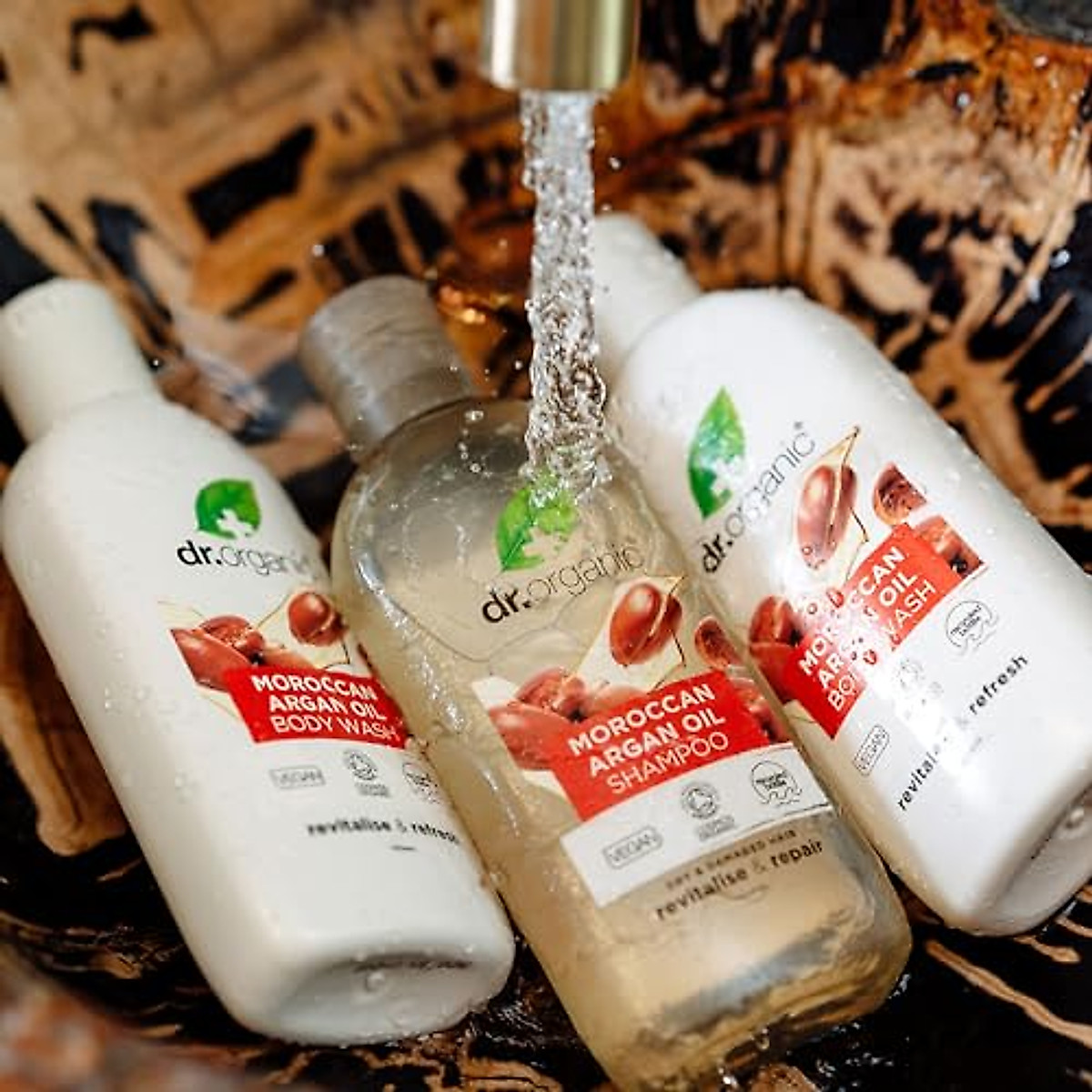 Organic Doctor Moroccan Argan Oil, Shampoo, 9 Fluid Ounce