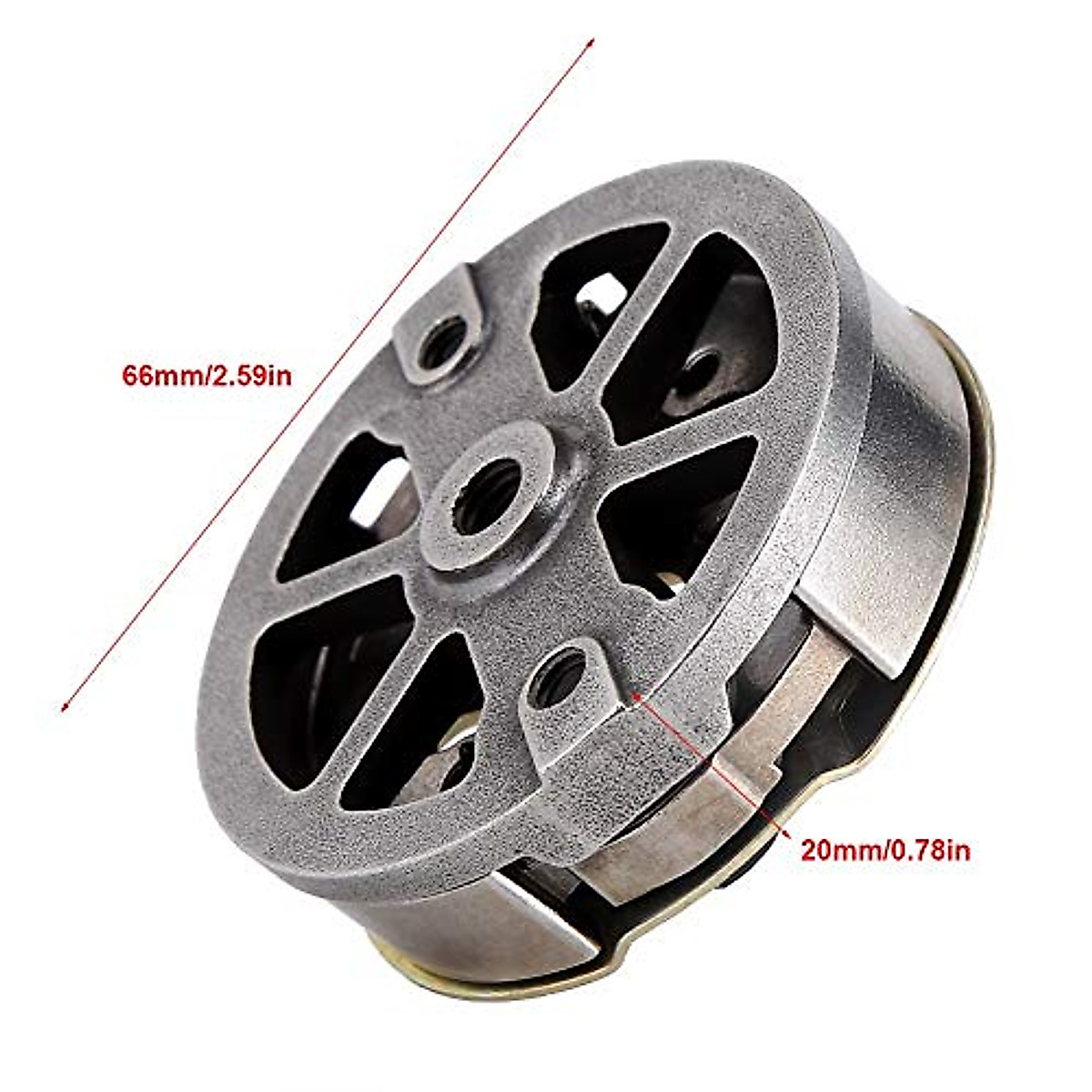 ViaGasaFamido Lawn Mower Clutch, Garden Lawn Mower Clutch Compatible with FS120 FS200 FS250 FS250 FS300 FS350 FS350 FS400 FS450