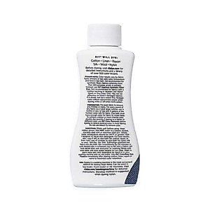 Rit Dye – 8 Oz. Liquid Fabric Dye for Clothing, Décor, and Crafts – Navy Blue (1 Pack)