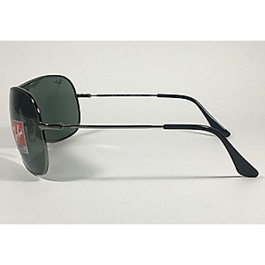 Ray-Ban Highstreet RB3211 col. 004/71 Sunglasses Gunmetal w/Green Lens 38mm