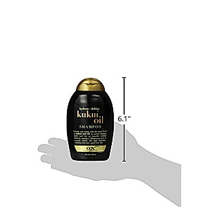 OGX Hydrate + Defrizz Kukui Oil Shampoo, 13 Ounce
