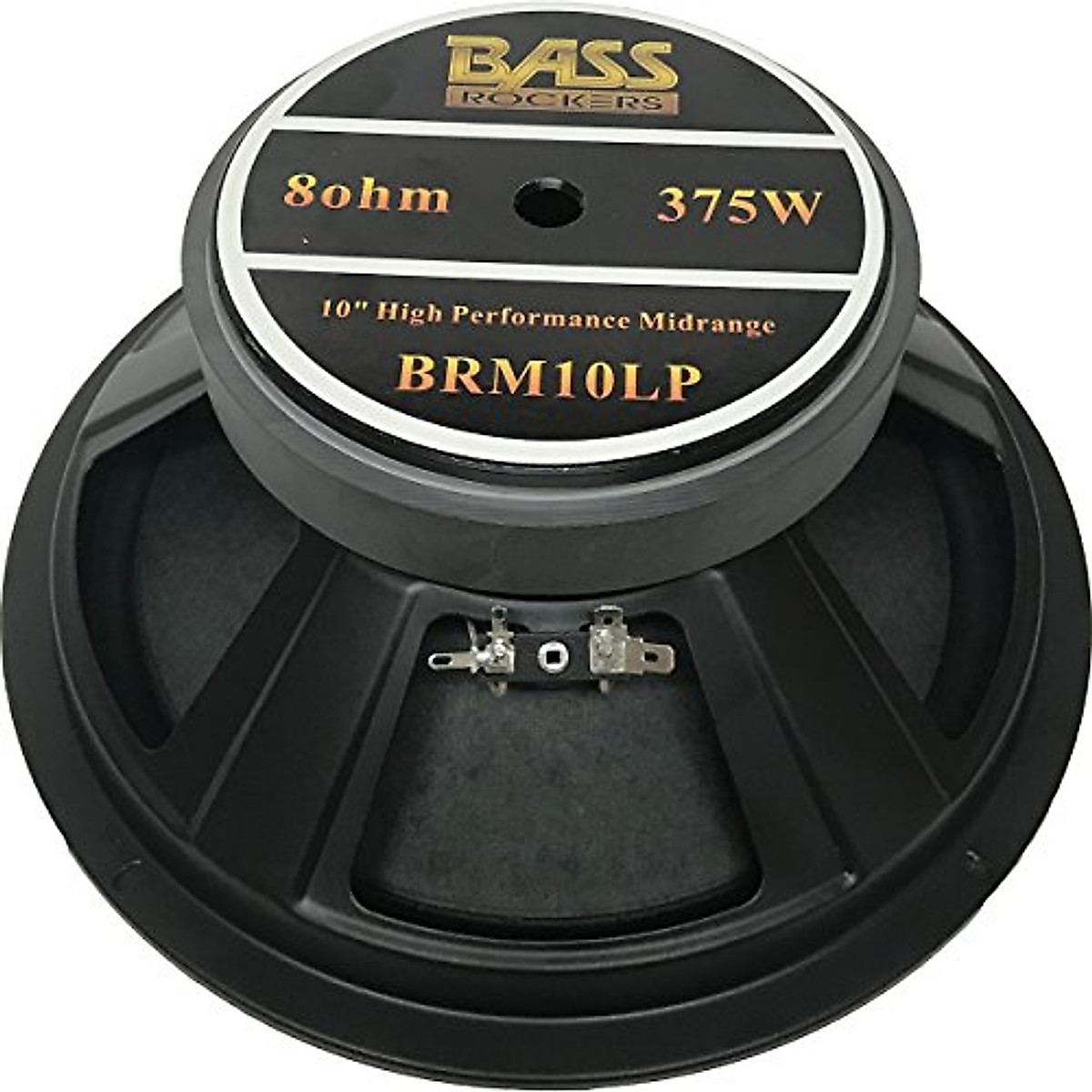 Bass Rockers 10" 375 Watts Midrange 8-Ohm Speaker (BRM10LP)
