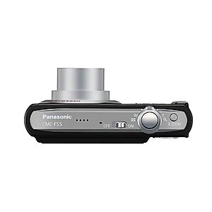 Panasonic Lumix DMC-FS5P-K 10.1MP Digital Camera with 4x Wide Angle MEGA Optical Image Stabilized Zoom (Black)