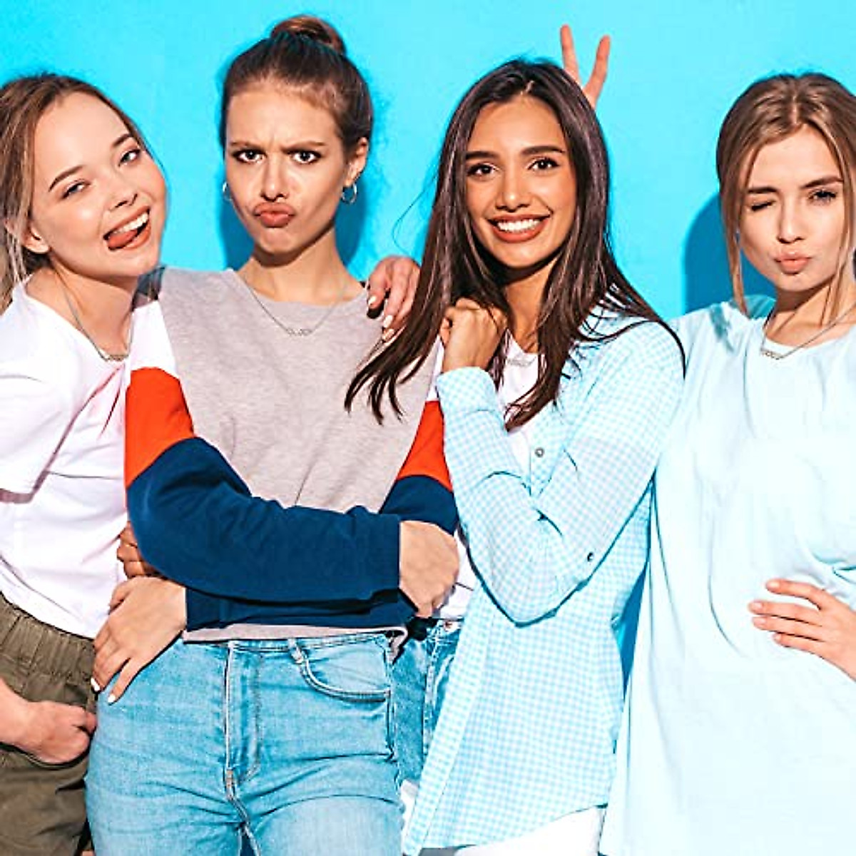 Best Friend Necklaces for 2/3/4/5 Sister Necklace for Girls Friendship Gifts Heart Matching Necklaces Bff Necklace Gifts for Friends Sisters