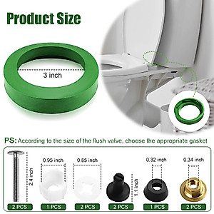 Toilet Tank to Bowl Coupling Kit, Suit for American Standard Champion 4 Toilet Parts AS738756-0070A, Includes Gasket, Bolts and Other Essential Parts for Most 3 Inch Flush Valve Opening Tanks