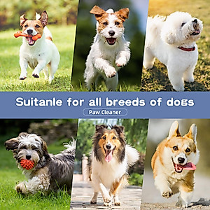 Paw Cleaner for Dogs - Clean Paws No-Rinse Foaming Cleanser for Dogs &amp; Cats Small Large Medium Breed Dog Paw Foot Washer Grooming Supplies for Pet Care 2pcs