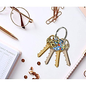 Lucky Line Key Skins - Fun Animal Print Key Identifiers for Schlage (18100S)