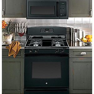 GE JVM3160DFBB 30" Over-the-Range Microwave Oven with 1.6 cu. ft. Capacity in Black