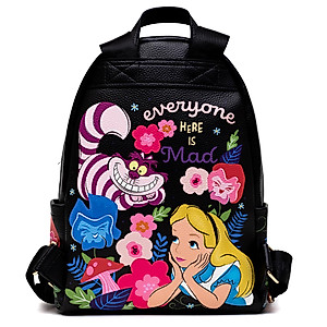 Wondapop Disney Cheshire Cat 12” Vegan Leather Mini Backpack