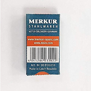 Merkur Razor Double Edge Razor Blades, MK-911, 10 Count (Pack of 1)