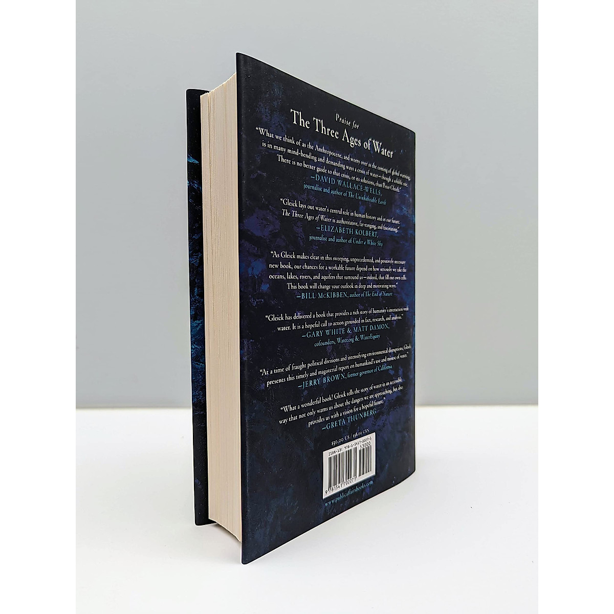 The Three Ages of Water: Prehistoric Past, Imperiled Present, and a Hope for the Future