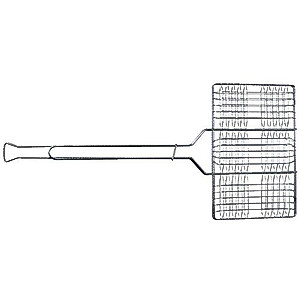 Rome Industries 64 Hamburger Grill, One Size, Chrome