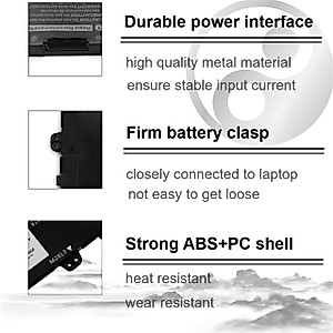 KYTD F62G0 Battery for Dell inspiron 13 5370 7370 i7373 7373 7380 7386 2-in-1 Vostro 5370 P83G P83G001 P87G P87G001 P83G002 P91G Series F62GO RPJC3 39DY5 11.4V 38Wh