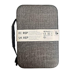 walowalo Electric Scissors for Fabric Cutting Cardboard Heavy Duty Box Cutter 2 Batteries for Leather Denim Sewing Rubber Blanket 4V Li-Ion Power Cordless Shears (Fast Charge + Tungsten Steel Blade)