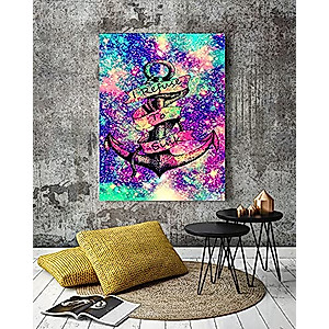 Diamond Painting Kits for Adults 5D（I Refuse to Sink） Diamond Art Kit for Beginners,DIY Paint with Round Full Drill Diamonds Paintings Gem Art for Christmas Home Wall Decoration Gift 11.8x15.7in