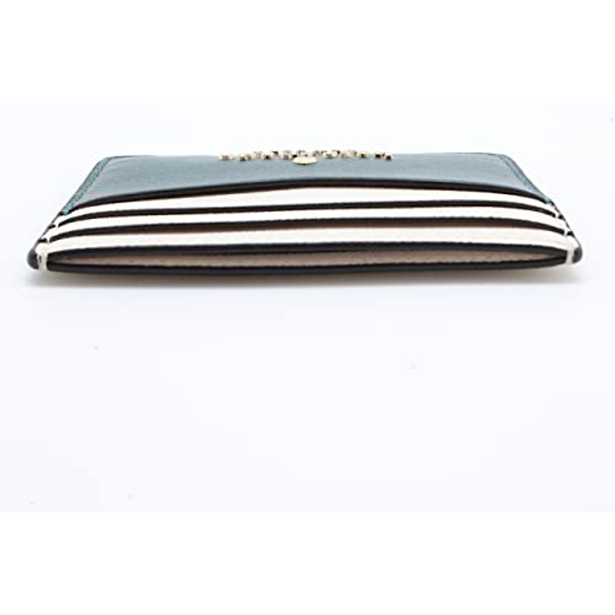 Kate Spade New York Staci Small Slim Card Holder Peacock Sapphire Multi
