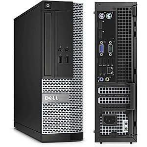 Dell OptiPlex 7020 Computer Desktop PC, Intel Core i7, 8GB RAM, 1TB HDD, MTG New 22 inch LED Monitor, RGB Speaker and Keyboard Mouse, WiFi, Windows 10 Pro (Renewed)