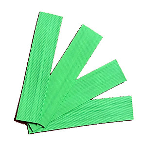 Archery WHISKER RUBBER BOWSTRING SILENCERS 4 Pc. Pack (LIME)