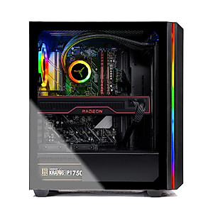 Skytech Chronos Gaming PC Desktop - AMD Ryzen 9 5900X 3.7GHz, 6700XT 12G GDDR6, 16GB DDR4 3200, 1TB NVMe SSD, 240MM AIO, AC WiFi, Windows 10 Home 64-bit, Black
