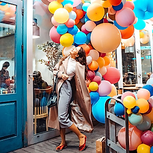 200pcs Plastic Balloon Clips Tie for Sealing Balloon Ties Clear Plastic H Shape Balloon Tie Tool for Wedding Prom Engagemenr Valentines School Birthday Party Decoration