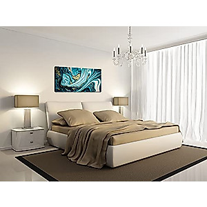 XXMWallArt FC2775 Abstract Texture Wall Art Marble Vortex Canvas Prints Painting for Living Room Bedroom Kitchen Home and Office Wall DecorWall Decor Home Decor