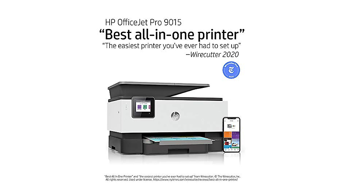 HP OfficeJet Pro 9015: Smart All-in-One Color Printer
