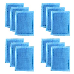 Gekufa 12 Pcs Aquarium Filter Cartridges for Aqua-Tech 30-60/20-40 Gallon Fish Tank Power Filter Replacement, EZ-Change #3 Fish Filter Cartridge