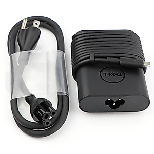 Dell New Genuine 65W 20V 3.25A USB C for LA65NM170, 2YKOF, 02YK0F, XPS 12 9250, Latitude 12 7275 5280 7280, Latitude 13 7370,Latitude 14 5480 7480