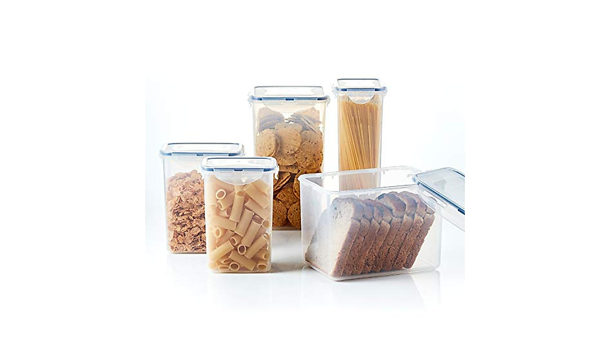LocknLock Easy Essentials Cereal Container - Airtight & Stackable