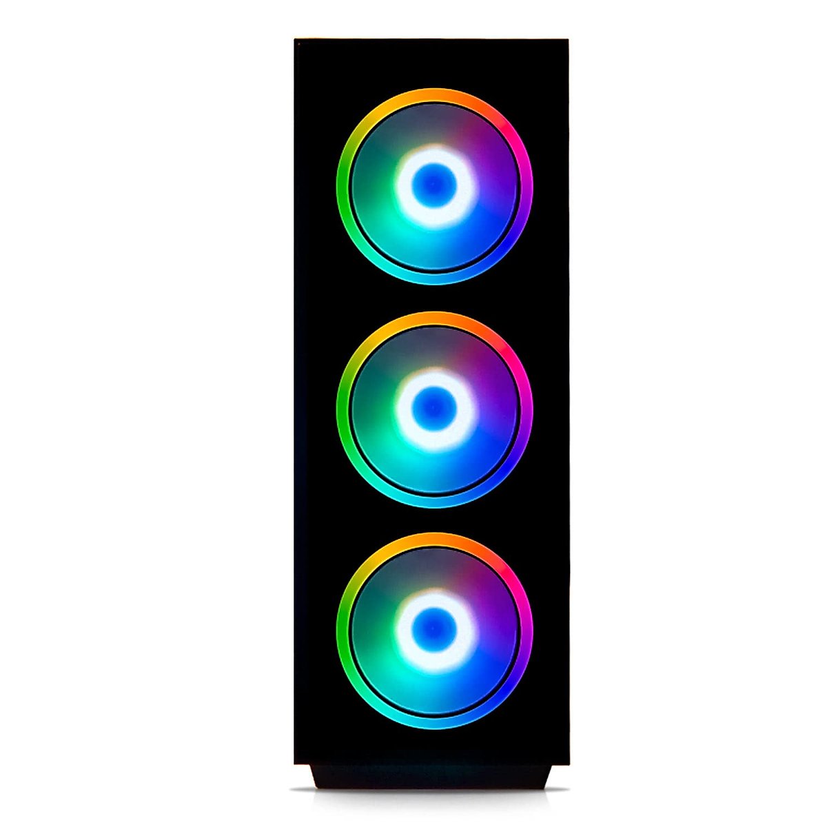 TJJ Eclipse Gaming PC Desktop Computer - Intel Core i3-12100F, NVIDIA GTX 1660 Super 6GB, 16GB DDR4 3200, 1TB SSD, VR Ready, WiFi 6E, 600W Gold PSU, RGB Keyboard & Mouse & Speaker, Win 11 Pro