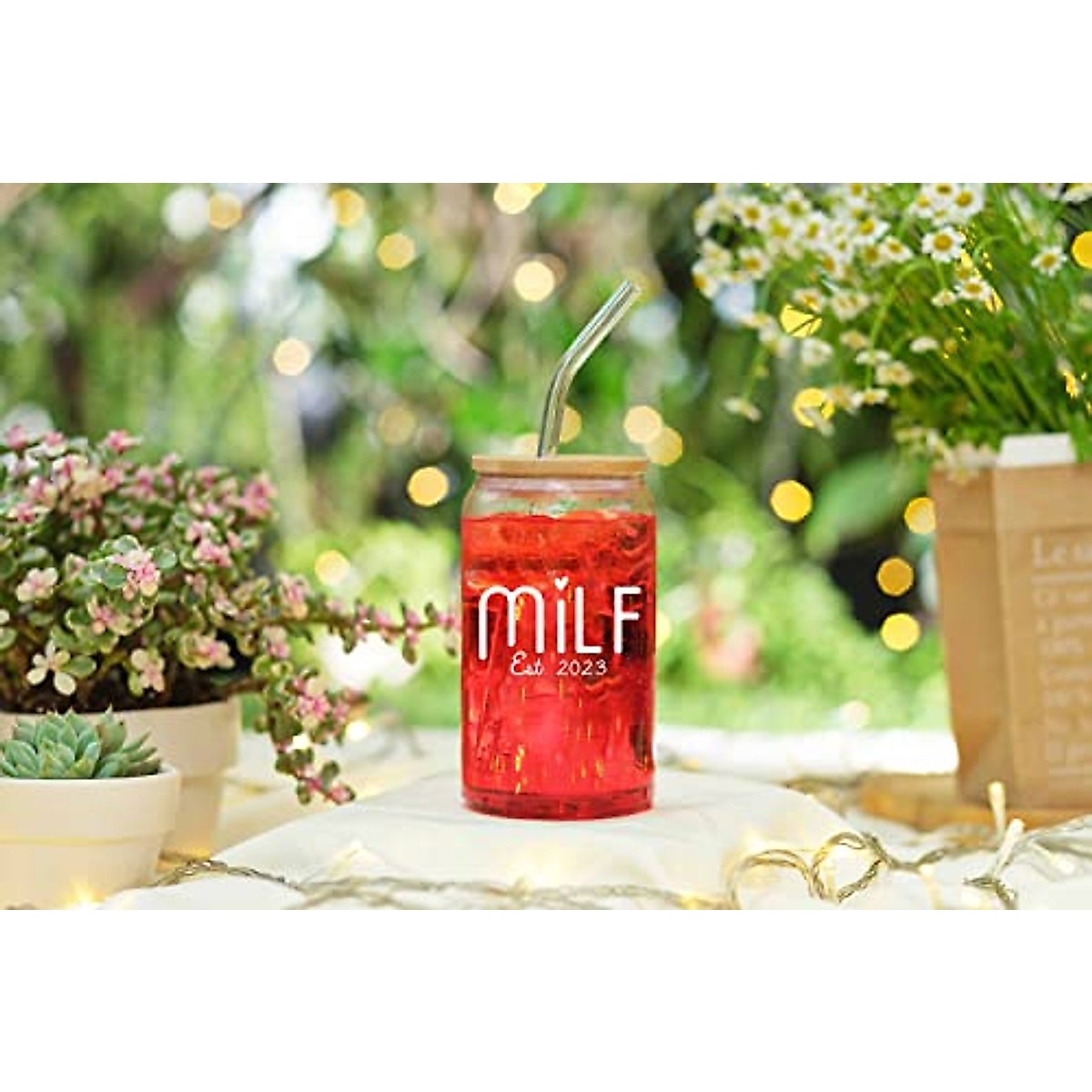 NewEleven New Mom Gifts For Women - Gifts for New Mom - Postpartum Gifts, Pregnancy Gifts For First Time Mom, Expecting Mom, Mom To Be, Pregnant Mom, After Birth Women - 16 Oz Coffee Glass