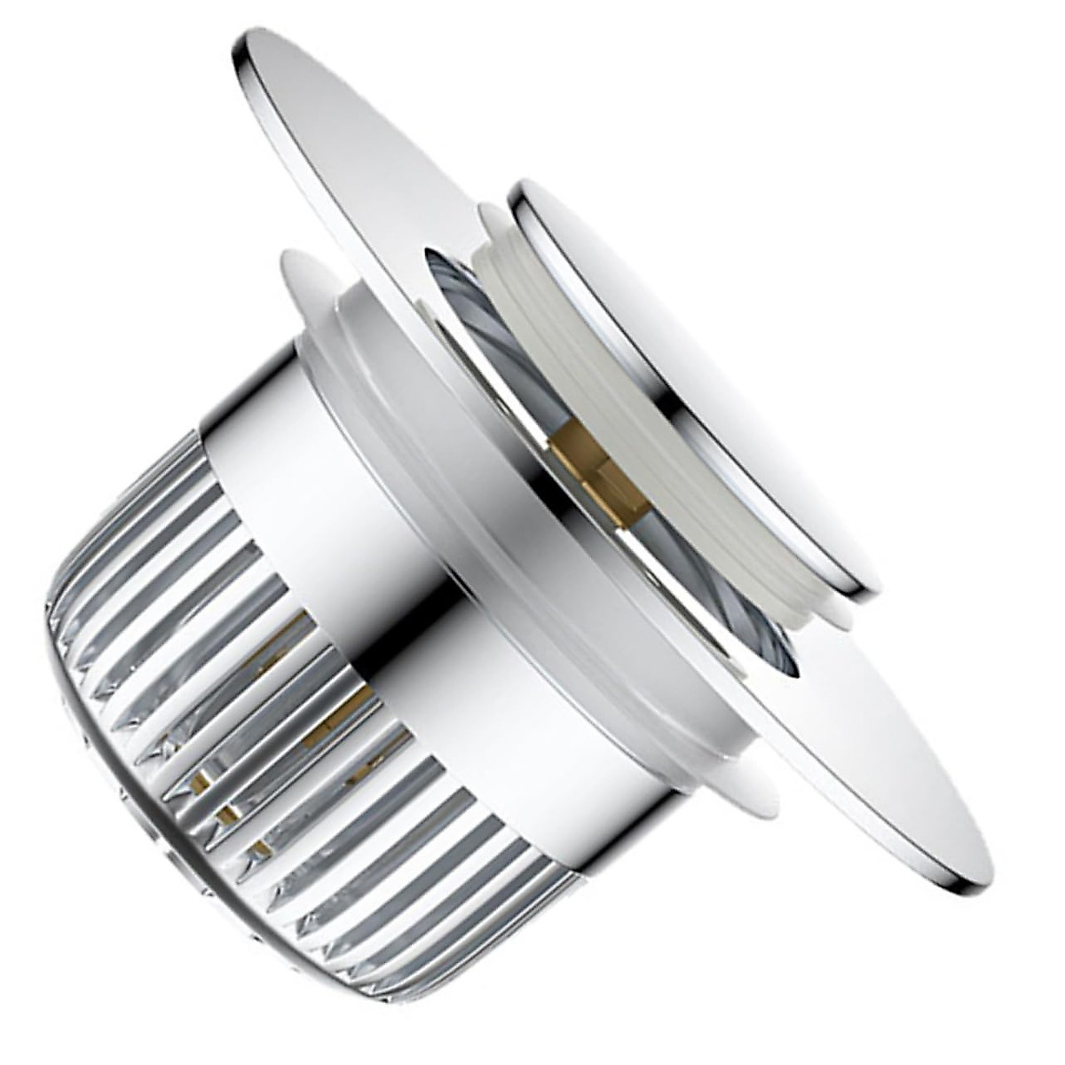 Kitchen Sink Stopper Toilet Toilet Sink Dish Drainer Sink Universal Drain Stopper Sink Basin Stopper Brass Bouncing Core Tub