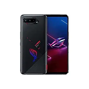 Asus ROG Phone 5s - 6.78” FHD+ 2448x1080 HDR 144Hz- 6000mAh Battery - 64MP/13MP/5MP Triple Camera with 24MP Front Camera – 16GB RAM -512GB Storage -5G LTE Unlocked Dual SIM Cell Phone - Phantom Black