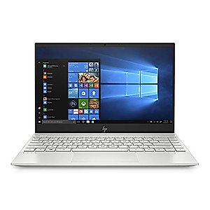 HP Envy 13” Thin Laptop W/ Fingerprint Reader, FHD Touchscreen, Intel Core i7-8565U, 8GB SDRAM, 256GB SSD, Windows 10 Home (13-aq0005nr, Natural Silver)