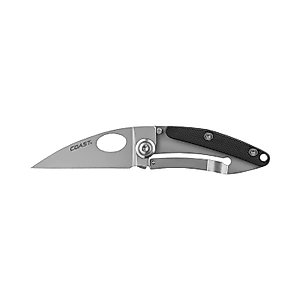 Coast FX175 Frame Lock Light Weight Folding Knife 2-Inch Blade, Stainless Steel