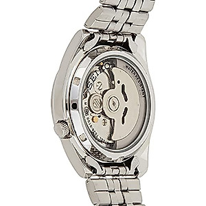 Sieko Men's SNK381K Stainless Steel Analog with Black Dial Watch