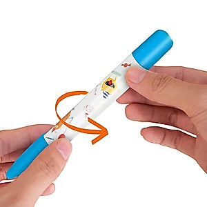 Amazon Basics Twistable Pack of 24 Gel Crayons, Washable, 24 Colors