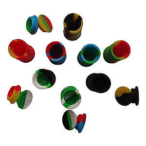 HONEYYE 9ml Silicone Container Travel Multi Use Jars Containers Jars 5pcs New