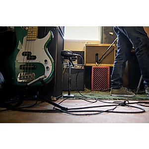 Shure PGA181 Condenser Microphone - Side-Address Mic for Instrument and Vocals with Cardioid Pick-up Pattern, 3-pin XLR Connector, Stand Adapter and Zipper Pouch, No Cable (PGA181-LC)