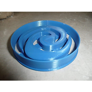 INSPIRED BY SPIRAL SWIRL SYMBOL MOANA THEME MOVIE COOKIE CUTTER MADE IN USA PR2658