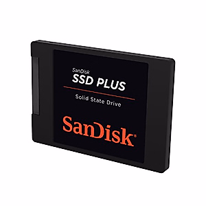 SanDisk SSD PLUS 2TB Internal SSD - SATA III 6 Gb/s, 2.5"/7mm, Up to 545 MB/s - SDSSDA-2T00-G26