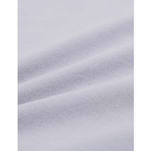 CRZ YOGA Pima Cotton Long Sleeve Workout Shirts for Women Loose Fit Athletic Yoga T-Shirts Casual Boat Neck Fall Tops Iced Iris Large