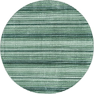 Unique Loom Gemstone Collection Area Rug - Topaz (Round 9' 8" x 9' 8", Green/Olive)