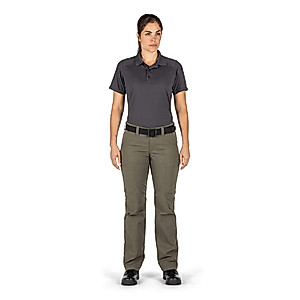 5.11 Tactical Women's Apex Pants, Regular Fit, Gusseted, Style 64446, Ranger Green, Women's 0 Long