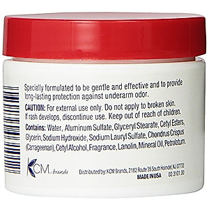 Tussy Deodorant Cream, 1.7 Ounce (Pack of 6)