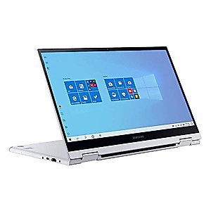 2020 Samsung Galaxy Book Flex Alpha 13.3" QLED FHD 1080p Multi-Touch 2-in-1 Business Laptop (Intel Quad-Core i5-10210U, 8GB RAM, 256GB SSD) Backlit, Wi-Fi 6, Windows 10 Home + IST Computers HDMI Cable