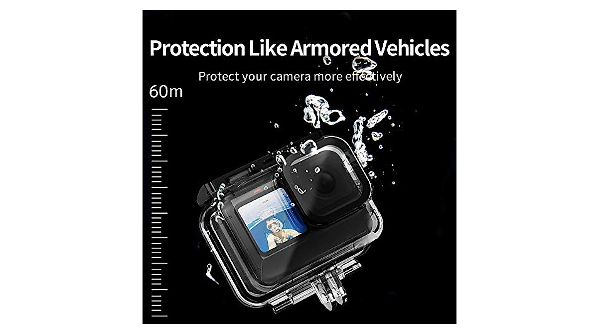 Waterproof GoPro Case - Deep Dive Protection for Hero 9/10/11
