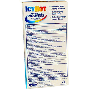 Icy Hot No Mess Applictor Size 2.5z Icy Hot Medicated No Mess Applicator